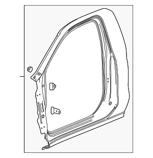 2019-2024 GM Body Passenger Side Outer Panel 84697066 GM ...