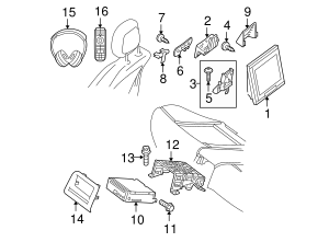 221-870-68-89-8788 - Display Unit 2010-2011 Mercedes-Benz | Mercedes ...