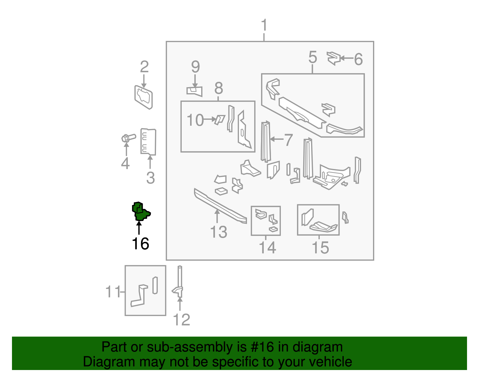 Genuine Toyota Ambient Air Temperature Sensor part# 88790-22131 for ...