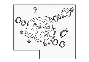2019-2023 Land Rover Transfer Case Assembly LR117516 ...