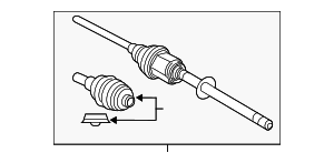 Genuine OEM Axle Assembly Part# LR180091 Fits 2018-2024 Land Rover: Up ...