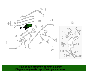 2006-2015 Mazda 5 Wiper Motor CC29-67-340C | Florida Mazda Parts