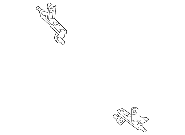213-492-26-00 - Muffler & Pipe Bracket 2018-2021 Mercedes-Benz ...
