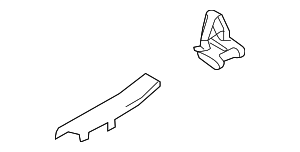 2016-2020 Mazda CX-3 Rear Sill Plate - Driver's Side (LH) D09W-68-740A ...