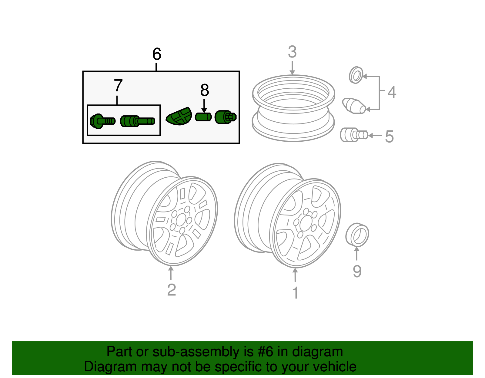 Genuine OEM Acura - Tpms Sensor Assy Part# 06421-S3V-A04 | Acura Parts ...