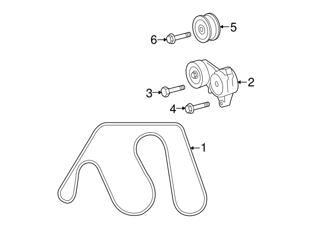 2008-2024 Lexus Idler Pulley Bolt 91552-81050 | OEM Parts Online