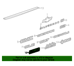 2007-2019 GM Silverado Name Plate 15129652 | GMPartsDirect.com