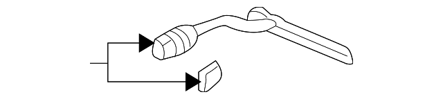 73127-TP6-A00 - 2010-2015 Honda - Dam (5X6X3190) | Genuine Honda Parts