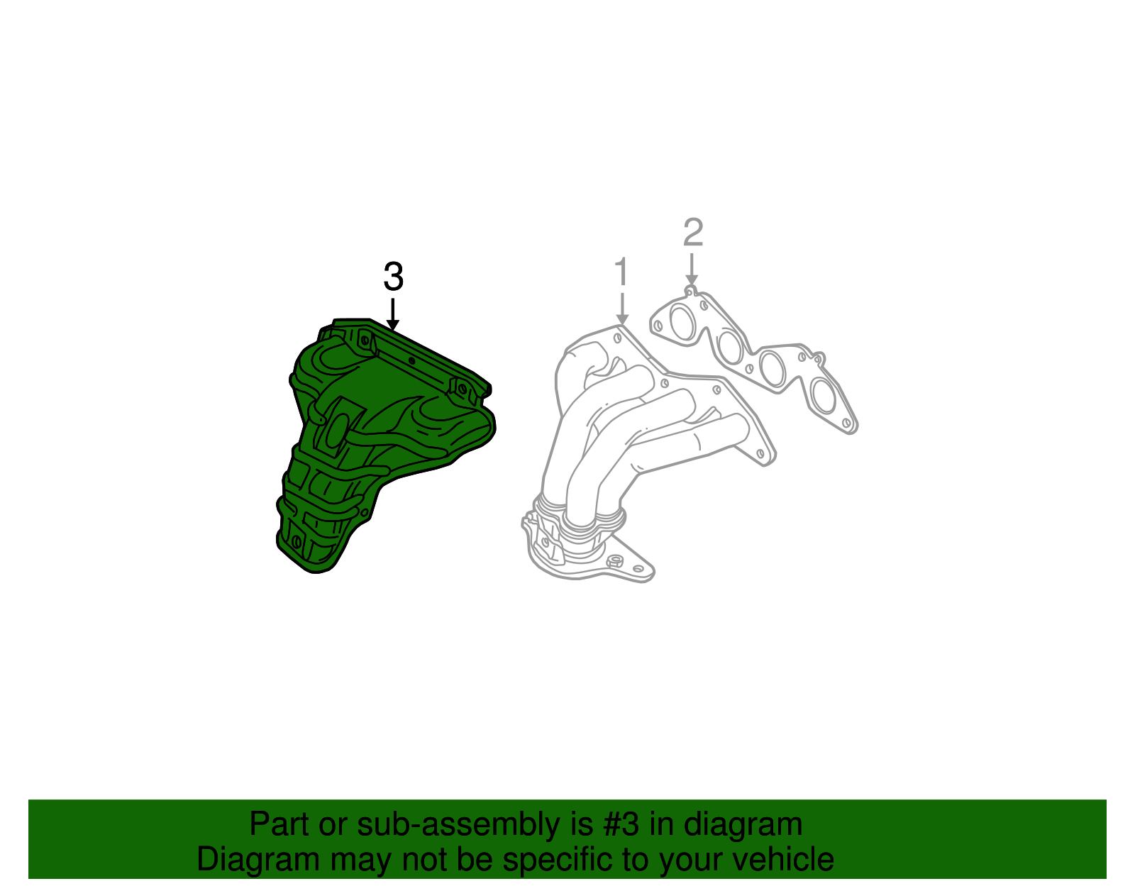 18120-PLD-000 - 2001-2005 Honda Civic - Cover Ex Manifold | Genuine ...