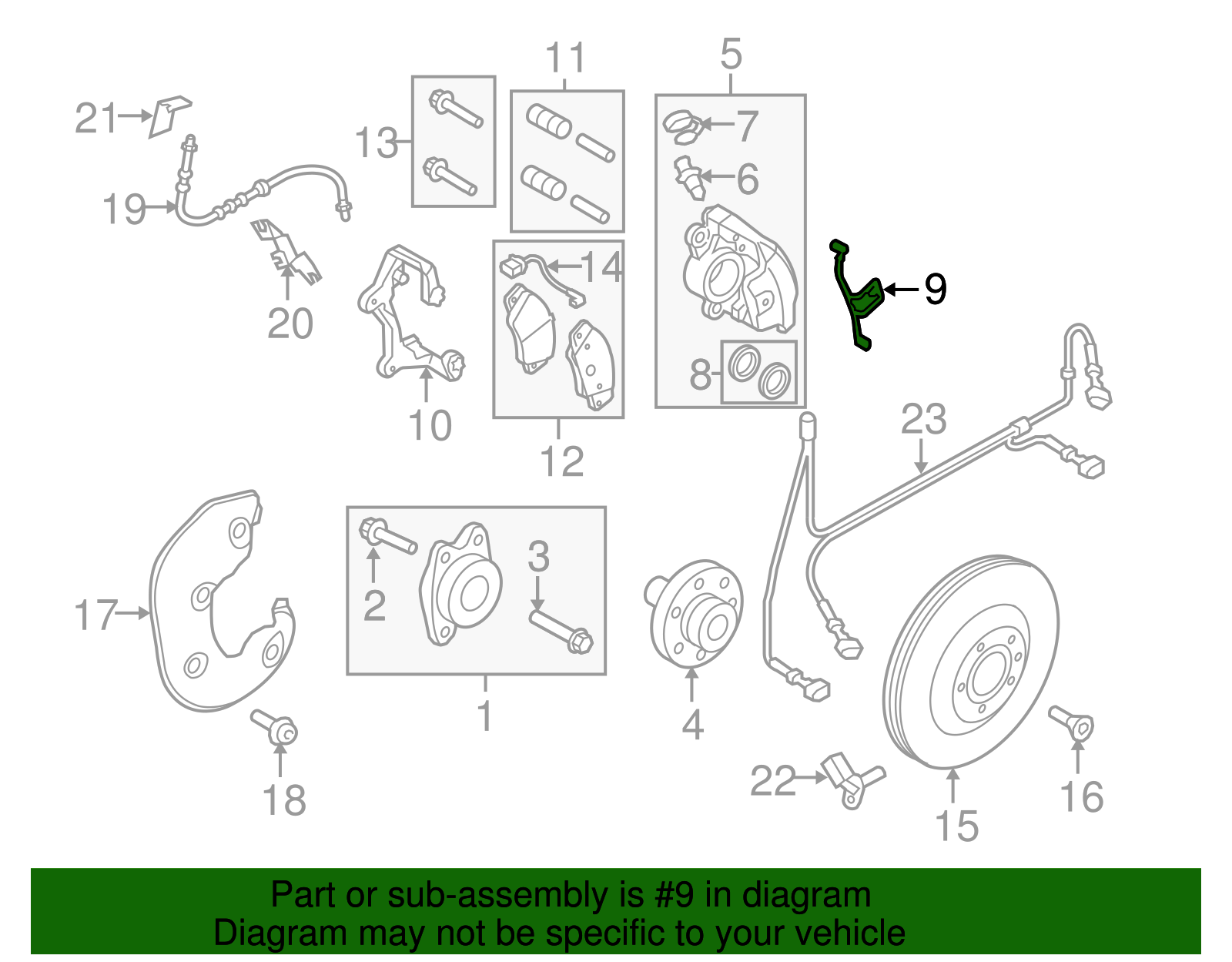 2008-2017 Audi Retainer Spring 8K0-615-269-A | OEM Parts Online
