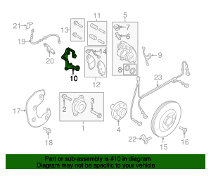 2012-2017 Audi Carrier 4G0-615-125-A | Audi USA Parts