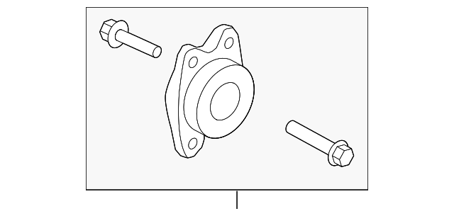 2008-2018 Audi Front Wheel Bearing 4H0-498-625-F | OEM Parts Online