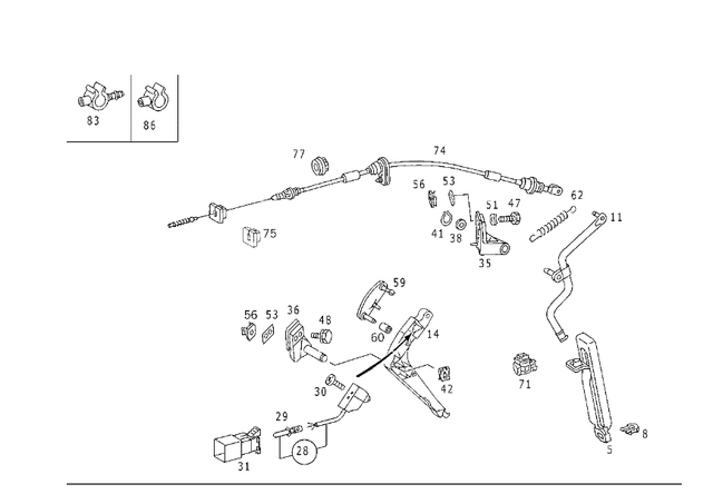 1990-1996 Mercedes-Benz Spring 124-993-10-10 | Mercedes-Benz Parts