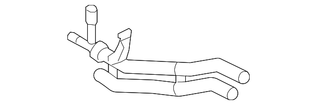 2013-2018 Ford Heater Hose DG1Z-8B081-A | Varsity Ford