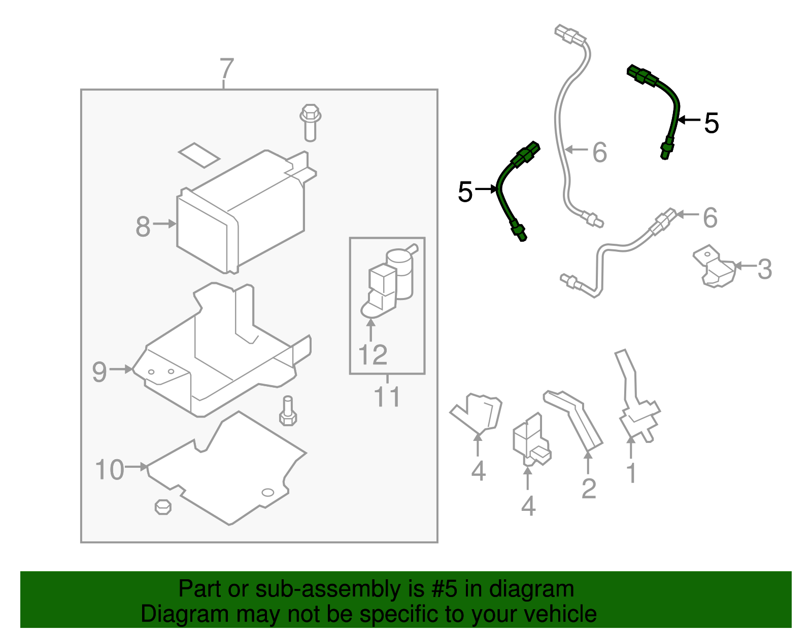 2006-2009 Hyundai Santa Fe Oxygen Sensor 39210-3E210 | OEM Parts Online