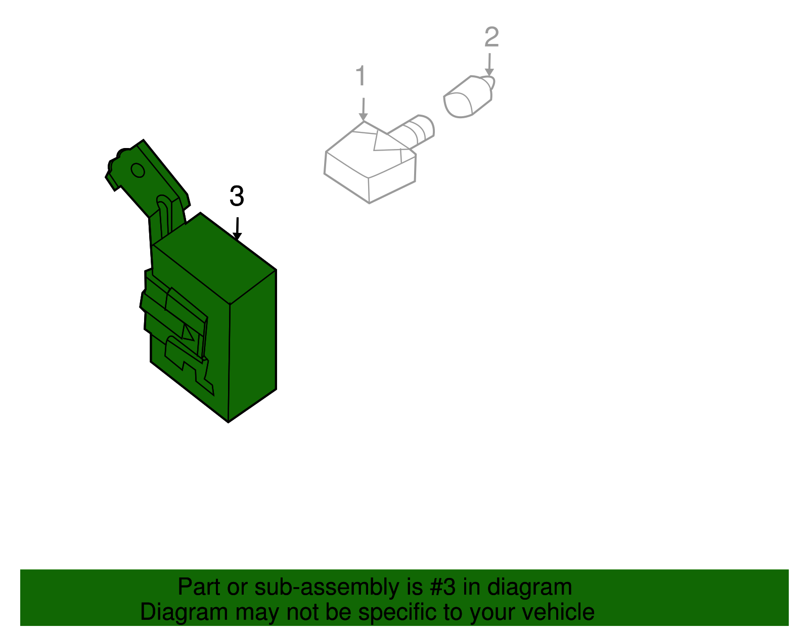 2007-2014 Nissan TPMS Antenna 40740-JA00A | Boro Nissan Parts