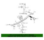 2019-2023 GM Rear Spring Shackle Bolt 11548769 | GMPartsDirect.com