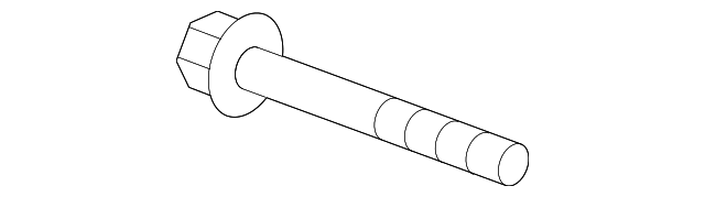 2019-2024 GM Rear Spring Shackle Bolt 11548769 GM | GMPartsDirect.com