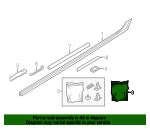 2012-2018 Audi Rocker Molding Tape 4G0-898-909-A | OEM Parts Online