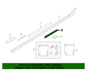 4G0-807-905 - Stone Guard 2012-2018 Audi | AutoNationParts.com