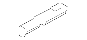 4G0-853-922-B - Rocker Panel Molding Bracket 2012-2018 Audi ...