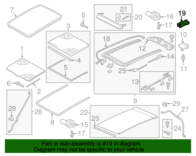 2011-2017 Volkswagen Touareg Control Module 7P6-959-107-C | OEM Parts ...