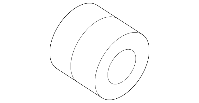 1H0-853-586 - Lower Molding Grommet 2000-2018 Audi | Audi OEM Parts