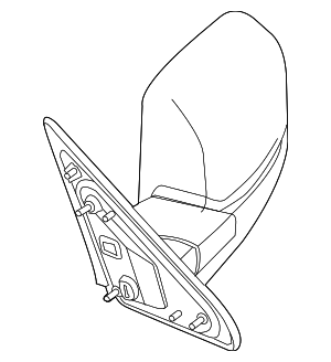 68462827aa - Outside Rear-View Mirror Left - 2017-2020 Mopar | Mopar ...