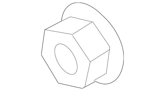 2003-2024 Mopar Mirror Assembly Nut 06101968 | Mopar Parts Canada