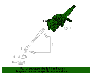 Steering Column 85667511 | TascaParts.com