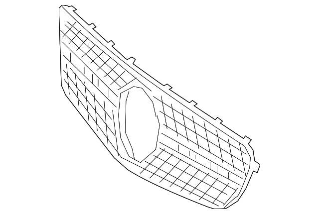 238-888-13-00 - Grille Assembly 2017-2020 Mercedes-Benz | Mercedes-Benz ...