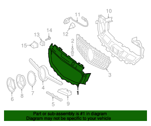 238-888-01-00 - Grille Surround 2017-2020 Mercedes-Benz | Mercedes-Benz ...