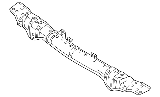 453-888-07-60 - Upper Tie Bar 2016-2019 Smart | Mercedes-Benz USA Parts