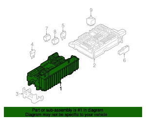 61-14-9-145-115 - Distribution Box - 2007-2013 BMW X5 | BMWPartsHub