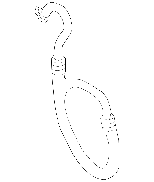 97762-2E200 - Discharge Hose - 2005-2009 Hyundai Tucson | OEM Parts Quick