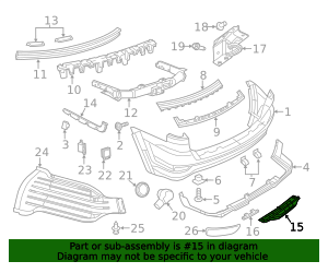 2012-2021 Jeep Grand Cherokee Fascia 68157472AA | Mopar Parts Canada