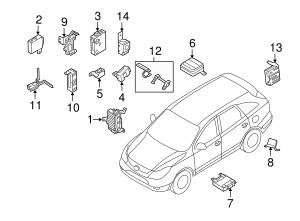 2009-2012 Hyundai Veracruz Fuse Box Main 91950-3J110 | OEM Parts Online