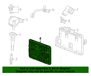 OEM GM Engine Control Module (ECM) For 2021-2025 GM - Part No. 12725787 ...