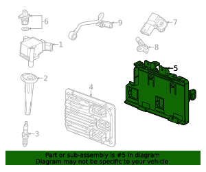 84296969 - Engine Control Module Bracket 2020-2024 GM | Gateway Buick ...
