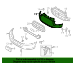 2015-2019 Ford Bumper Cover CK4Z-17D957-AA | Tom's Ford Truck Parts