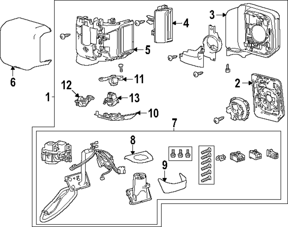 2024 Toyota Land Cruiser Lower Cover 87948-6A420 | Toyota Parts Center