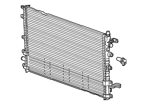 2011-2016 GM Auxiliary Radiator 22765637 | TascaParts.com