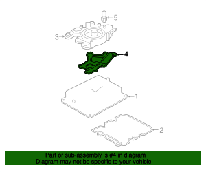 Genuine OEM Ford Part - Engine Oil Filter Adapter Gasket 3C3Z-6619-BA ...