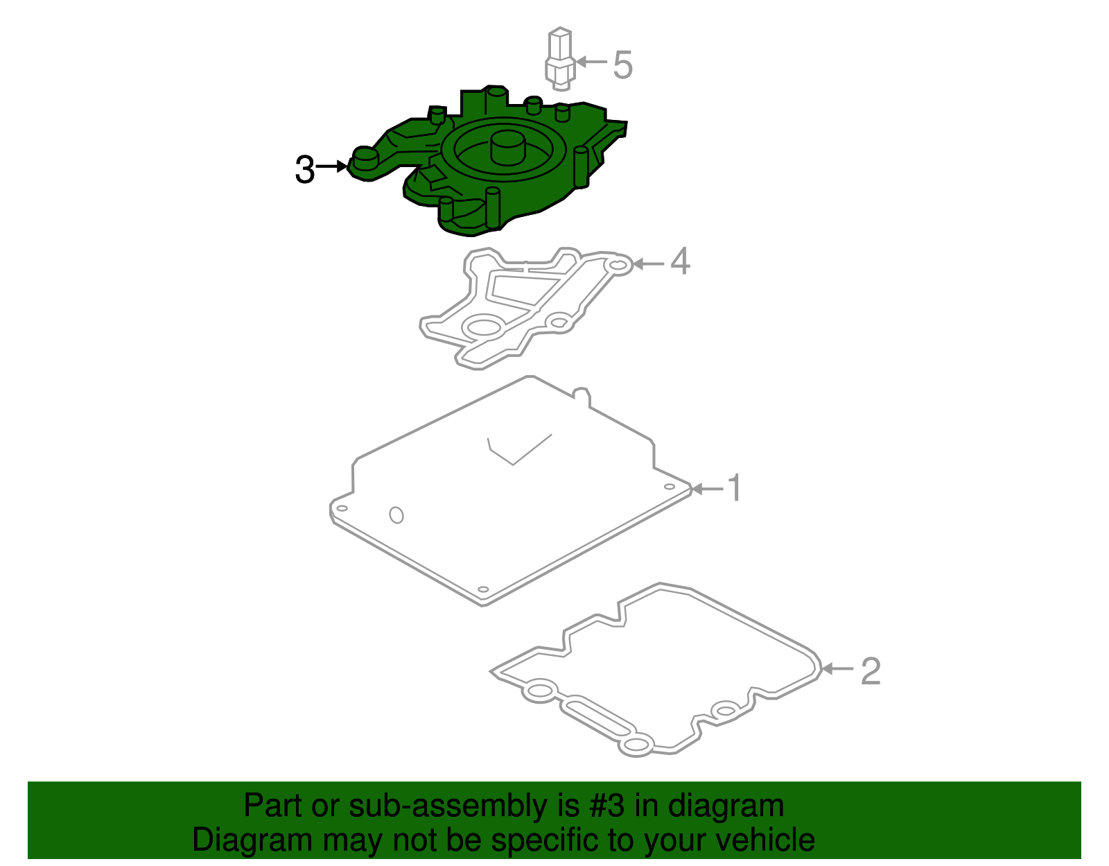 2003-2007 Ford Oil Filter Adapter 3C3Z-6881-CA | OEM Parts Online