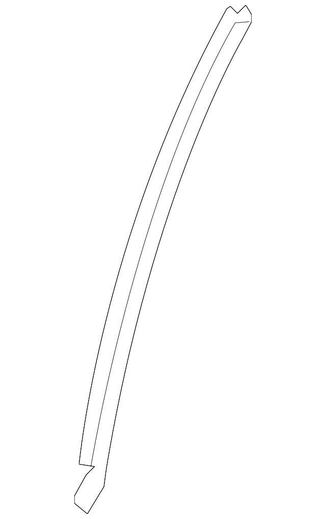 2014-2018 Subaru Forester Lower Channel - Passenger Side (RH ...