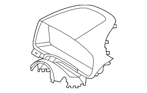 2022 Hyundai Tucson Upper Column Cover 84830-CW000-NNB | OEM Parts Online