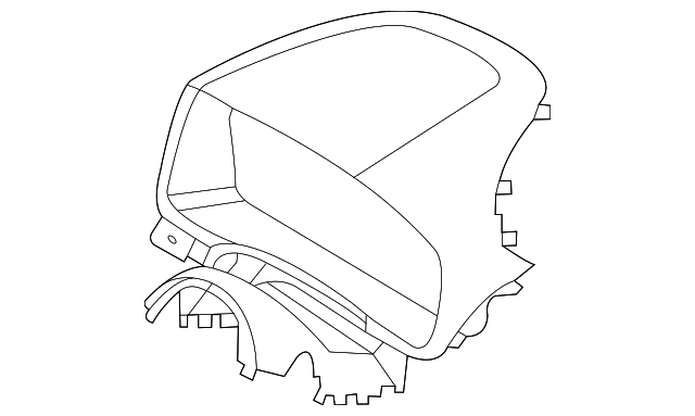 2022 Hyundai Tucson Upper Column Cover 84830-CW000-NNB | OEM Parts Online