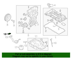 2012-2020 Kia Strainer Gasket 26259-2E020 | TascaParts.com
