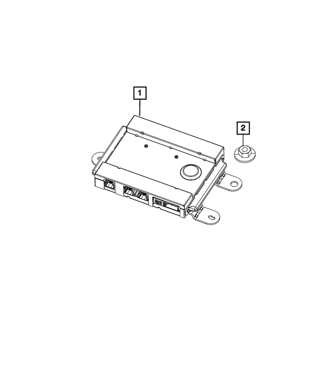 2022-2024 Jeep Video Module 68379840AO | Mopar eStore