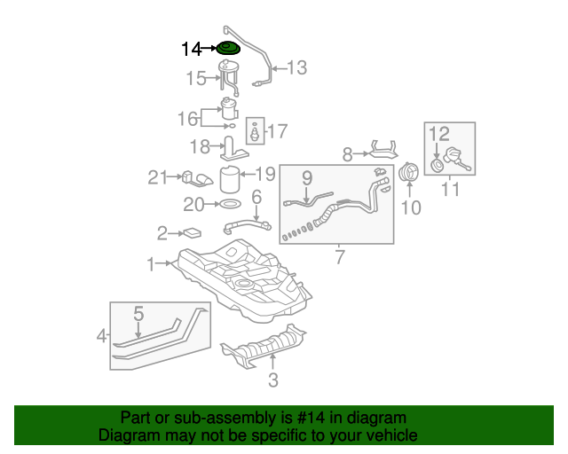 77168-33050 - Suction Tube Plate - 1998-2012 Toyota | DiscMonster